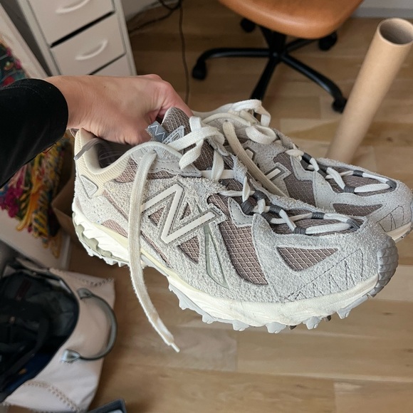 New Balance | Shoes | New Balance 6 Sneakers Grey And Brown | Poshmark